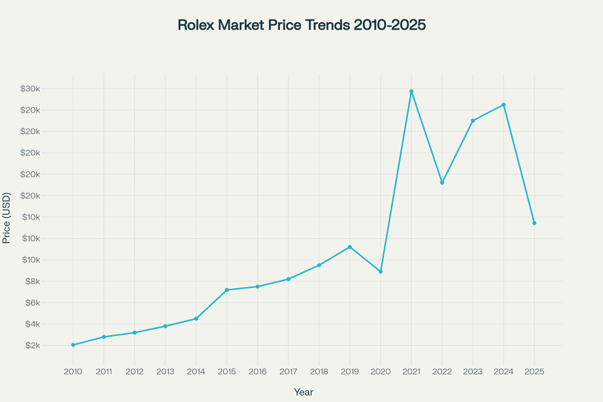 The Ultimate Rolex Market Report 2025 | Investment Guide & Price Trends ...